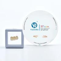 China High Precision Dental Zirconia Block with 1100MPa Bending Strength and 43% Transmittance for Complex Shaping for sale