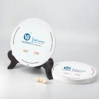 China YUCERA SHT Multilayer Zirconia Block for Dental Labs with 900MPa Bending Strength and 46% Transmittance at 1500℃ Sintering for sale
