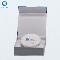 China YUCERA Pre-shaded ST Color Super Translucent Dental Zirconia Block with 1100MPa Bending Strength and 43% Translucency for CAD CAM Lab for sale