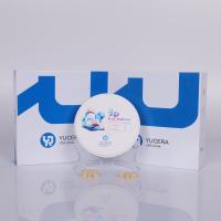 China Yucera Dental Zirconia Block with 600MPa-900MPa Bending Strength 43%-49% Transmittance and 1500℃ Sintering Temperature for CAD CAM for sale
