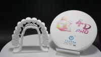 China Yucera 4D Pro Dental Zirconia Block with 700-1200MPa Bending Strength, 57%-43% Transmittance, and Multilayer Color Gradient for Full Bridges for sale