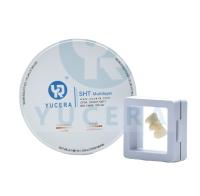 China High Strength 1200MPa Multilayer Dental Zirconia Block with 46% Transmittance for Dental Lab and Clinic for sale
