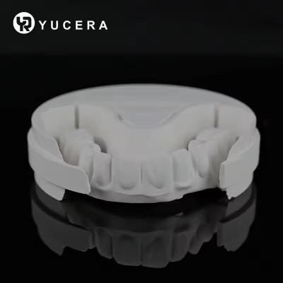 China Yucera 4D Plus Multilayer Dental Zirconia Block with 700-1200 Mpa Strength and 43-57% Transmittance for A1-D4+OM1-3 Shade Options for sale