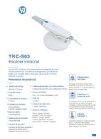 China YRC-S03 CAD CAM Dental Equipment Intraoral Scanner with ≤15μm Accuracy, 204g Lightweight Design and Multilingual System for sale
