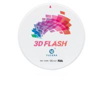 China Yucera 3D Flash Multilayer Dental Zirconia Block with 700-1050MPA Bending Strength 57%-46% Transmittance and 16 Color Options for sale