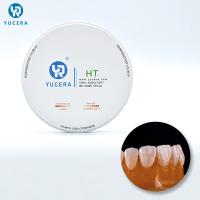 China White 98mm 95mm Cam Cad 1530℃ Dental Zirconia Block for sale