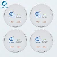 China Cad Cam 1200MPA 98mm 43% Translucent Zirconia Blocks for sale