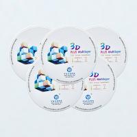 China YUCERA 3D Multilayer Color 900MPA Dental Zirconia Block for sale