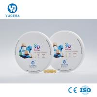 China Dental 3D Multilayer Zirconia Block For Dental Esthetic Restoration for sale