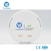 China 22mm 25mm Dental Implant Block White Dental Zirconia Disc For Open 98 System for sale
