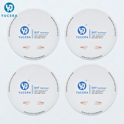 China 46% Transmittance Economical Dental Zirconia Blocks For Dental Equipments for sale