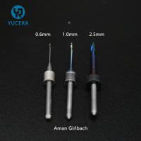 China Cad Cam Dental Milling Burs Diamond Coated Dental Milling Tool for sale