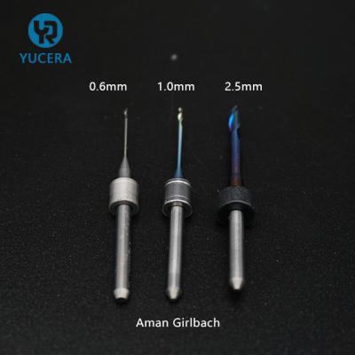 China DL DLC Dental Milling Burs Dental Instruments For Zirconia Block for sale