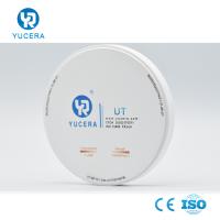 China High Transmittance 49% 18mm UT Dental Zirconia Block For Veneer for sale