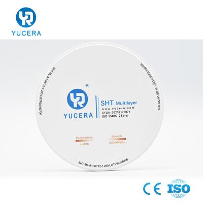China Strong Strength ST Multilayer Dental Zirconia Block 16 Shades Coloring Liquids for sale