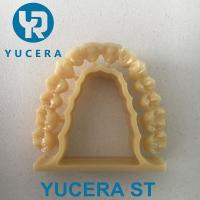 China Super Transmittance Dental Zirconia Block Pre Shaded Ceramics Peek Material for sale