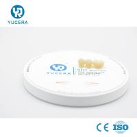 China CAD CAM Dental Zirconia Block Multilayer 14mm SHT 900MPA Strength for sale