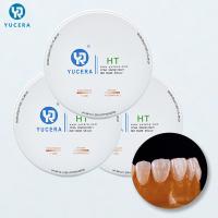 China 1200 Mpa HT Dental Zirconia Block CAD Cam Peek Disc For Denture Teeth for sale