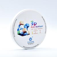 China 3D Pro Multilayer Zirconia Blocks Blank For CADCAM Dental Laboratory Equipment A2 A3 Open System Zirconia Disc Disk For for sale