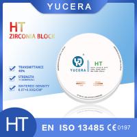 China 1200MPa HT Dental Zirconia Block Zirconium Oxide High Flexural Strength for sale