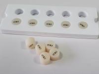 China 460Mpa Translucent Zirconia Blocks For Dental Chair Denture Restoration for sale