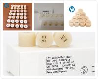 China 460Mpa Translucent Zirconia Blocks For Dental Chair Denture Restoration for sale