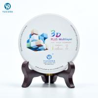 China Preshaded 3D Plus Multilayer Dental Zirconia Disc D98 Open System for sale
