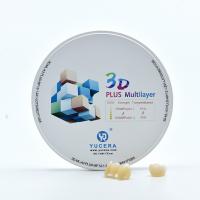 China 3D Pro Multilayer Dental Zirconia Block Higher Translucency For Crown Inlay Implant for sale