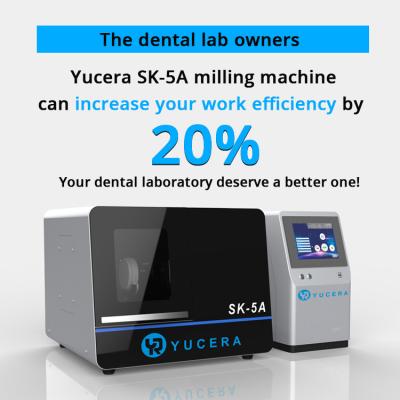 China Manual Dry Zirconia Milling Machine Open CAD CAM System For Crowns for sale