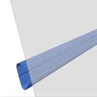 China Galvanized Steel Greenhouse Wiggle Wire Channel 1mm Thickness For Netting Fixing for sale