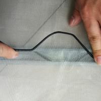 China Galvanized Steel Greenhouse Wiggle Wire Channel 1mm Thickness For Netting Fixing for sale