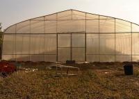China 10m Width Heavy Duty Plastic Greenhouse For Outdoor 3-6 Meter Roof Height for sale