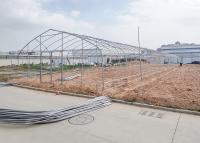 China Poly Plastic Polytunnel Greenhouse Good Light Transmittance For Seedling for sale