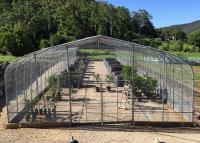 China 10m Width Heavy Duty Plastic Greenhouse For Outdoor 3-6 Meter Roof Height for sale