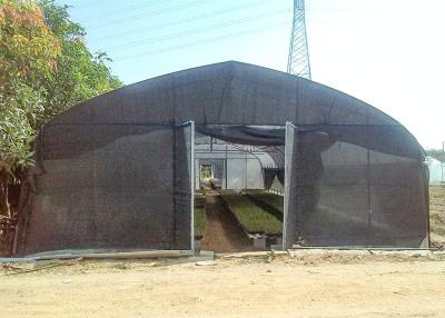 China Polytunnel Single Tunnel Greenhouse Mushroom Customized Length for sale