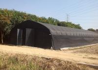 China Economical Easy Install Plastic Polytunnel Greenhouse For Edible Mushroom Cultivation for sale