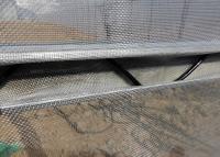 China Galvanized Steel Greenhouse Wiggle Wire Channel 1mm Thickness For Netting Fixing for sale