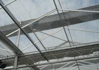 China Weldless Multi Span Greenhouse Galvanized Frame For Bountiful Flower for sale