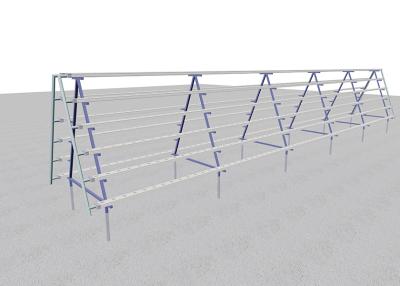China A Frame PVC Nutrient Film Hydroponic System Nft Vertical Farming for sale