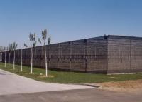 China Black Shade Net House 2-5 Meter Height For Snail Farms Block Sunlight for sale