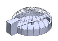 China Integrated Recirculating Aquaculture System Water Recycling For Low FCR Tilapia Farming for sale