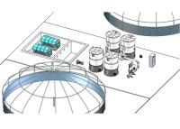 China Energy Efficient Aquaponics Ras System Large Scale With Zinc Coated Tanks for sale