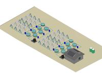 China Commercial Fish Hydroponics System Aquaponics Greenhouse Kit For Fish Vegetable for sale