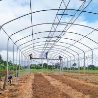 China Large Diameter Frame Heavy Duty Greenhouse With Anti Wind Design Easy Installation for sale