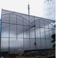 China Excellent Natural Ventilation Sawtooth Greenhouse With Hot Dipped Galvanized Frame And High Roof For Agriculture for sale