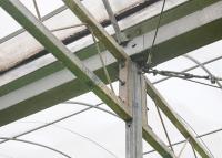China High Strength Hydroponic Clear Umbrella Greenhouse Strong Poly Tunnel for sale