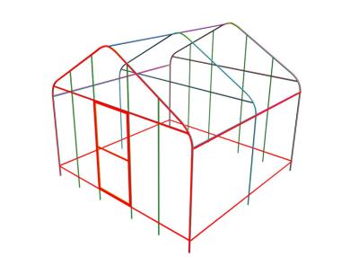 China UV Resistant Diy Small Greenhouse Plastic For Balcony Vegetables for sale