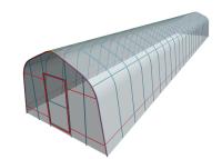 China 6x4m Strong Small Plastic Greenhouse With Ventilation Irrigation System for sale