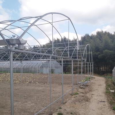 China Stable Structure Anti Corrision Commercial Greenhouse Kits Plastic Pop Up Greenhouse for sale