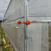 China Greenhouse With Manual Or Motor Roll Up Vent System For Natrual Ventilation for sale